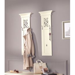 Garderobenpaneel Home Affaire "Arabeske" Garderobenpaneele Gr. B/H/T: 30 cm x 100 cm x 7 cm, beige (cremefarben) Garderobenpaneele