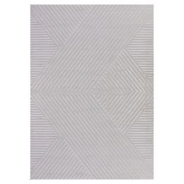 Teppich Ayyildiz Teppiche "SAHARA 1115" Teppiche Gr. B/L: 200 cm x 290 cm, 12 mm, 1 St., silberfarben Esszimmerteppiche