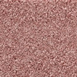 Vorwerk Teppichboden "Veloursteppich Passion 1055" Teppiche Gr. B/L: 500 cm x 350 cm, 7,6 mm, 1 St., rosa (dunkel rosa) Teppichboden