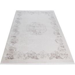 Teppich my home "Adana" Teppiche Gr. B/L: 240 cm x 320 cm, 7 mm, 1 St., grau Orientalische Muster