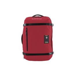 Cityrucksack National Geographic "OCEAN" Gr. B: 36.00 cm, rot Rucksäcke