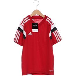 Adidas Damen T-Shirt, rot, Gr. 140