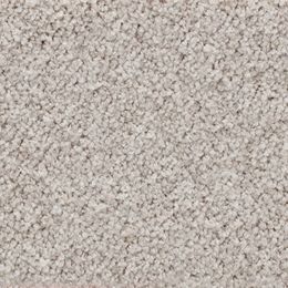 Vorwerk Teppichboden "Veloursteppich Passion 1055" Teppiche Gr. B/L: 500 cm x 250 cm, 7,6 mm, 1 St., grau (weiß, grau) Teppichboden