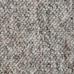 Bodenmeister Teppichboden "Schlingenteppich Korfu" Teppiche Gr. B/L: 200 cm x 300 cm, 7,5 mm, 1 St., grau (grau weiß) Teppichboden