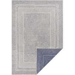 Teppich Home Affaire "Bernard" Teppiche Gr. B/L: 160 cm x 230 cm, 5 mm, 1 St., beige (creme, blau) Esszimmerteppiche