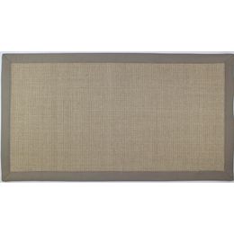 Sisalteppich Home Affaire "Arradon" Teppiche Gr. B/L: 240 cm x 340 cm, 5 mm, 1 St., grau (kieselgrau) Sisalteppiche