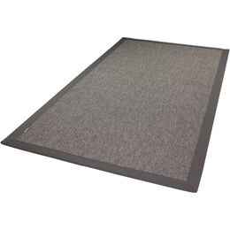 Teppich Dekowe "Naturino Rips" Teppiche Gr. B/L: 133 cm x 190 cm, 7 mm, 1 St., grau (platinfarben) Esszimmerteppiche