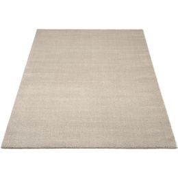Teppich OCI DIE TEPPICHMARKE "MELIRA" Teppiche Gr. B/L: 140 cm x 200 cm, 13 mm, 1 St., beige (beige, braun) Esszimmerteppiche robuster strapazierfähiger Kurzflor