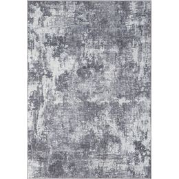 Teppich Home Affaire "Mülenen" Teppiche Gr. B/L: 200 cm x 290 cm, 10 mm, 1 St., grau (grau, hellgrau) Esszimmerteppiche