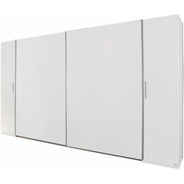 Schwebetürenschrank Rauch "Kronach" Schränke Gr. B/H/T: 312 cm x 210 cm x 59 cm, 4 St., weiß Schwebetürenschränke und Schiebetürenschränke