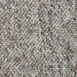 Bodenmeister Teppichboden "Schlingenteppich Korfu" Teppiche Wohnzimmer, Kinderzimmer, Schlafzimmer, Breite 200300400500 cm Gr. B/L: 300 cm x 200 cm, 7,5 mm, 1 St., grau (grau weiß) Teppichboden