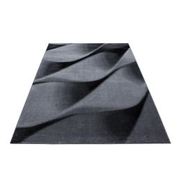 Teppich Ayyildiz Teppiche "PARMA 9240" Teppiche Gr. B/L: 200 cm x 290 cm, 12 mm, 1 St., schwarz (black) Esszimmerteppiche