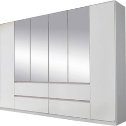 Drehtürenschrank Rauch "Mainz" Schränke Gr. B/H/T: 271 cm x 210 cm x 54 cm, 6 St., weiß (alpinweiß) Drehtürenschränke