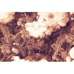 ARCHITECTS PAPER Fototapete "Atelier 47 Art Blossom 2" Tapeten Gr. B/L: 4 m x 2,7 m, bunt (hellbraun, creme, weiß) Fototapeten Blumen