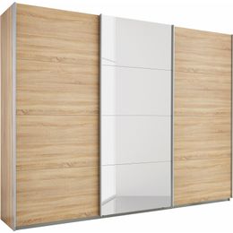 Schwebetürenschrank Rauch "Dobene" Schränke Gr. B/H/T: 270 cm x 210 cm x 62 cm, 3 St., braun (struktureichefarben hell) Kleiderschrank Schwebetürenschrank Schwebetürenschränke und Schiebetürenschränke Schränke