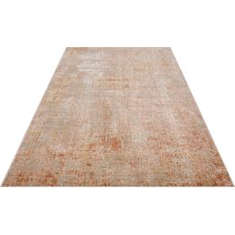 Outdoorteppich NOURISTAN "Gizeh" Teppiche Gr. B/L: 115 cm x 170 cm, 3 mm, 1 St., rot (creme,rot) Orientalische Muster
