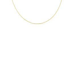 Collierkettchen Firetti "Schmuck Geschenk Gold 750 Halsschmuck Halskette Goldkette Rundanker" Halsketten Gr. 42, Gelbgold 750, Breite: 1,1 mm, gelb (gelbgoldfarben) Damen Colliers