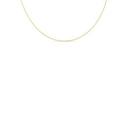 Collierkettchen Firetti "Schmuck Geschenk Gold 750 Halsschmuck Halskette Goldkette Rundanker" Halsketten Gr. 45, Gelbgold 750, Breite: 1,1 mm, gelb (gelbgoldfarben) Damen Colliers
