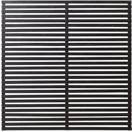 Plus Sichtschutzelement "Tokyo" Zaunelemente Gr. H/L: 180 cm x 11,43 m H/L: 180 cm x 180 cm, schwarz Sichtschutzelemente