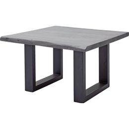 Couchtisch MCA furniture "Cartagena" Tische Gr. B/H/T: 75 cm x 45 cm x 75 cm, Quadrat, grau (grau, anthrazit lackiert, grau) Couchtisch Eckige Couchtische Holz-Couchtische