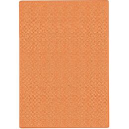 Teppich my home "Sisalteppich "Natur"" Teppiche Gr. B/L: 200 cm x 500 cm, 8 mm, 1 St., orange (apricot) Esszimmerteppiche