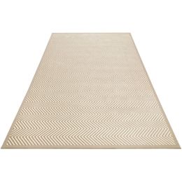 Teppich Esprit "Paulsen ESP-42078" Teppiche Gr. B/L: 80 cm x 300 cm, 10 mm, 1 St., beige Baumwollteppiche Wendeteppich im modernen Design, Wohnzimmer