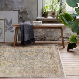Teppich Wecon Home "SoHo Fashion" Teppiche Gr. B/L: 120 cm x 170 cm, 7 mm, 1 St., silberfarben Orientalische Muster