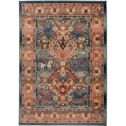 Teppich Theko "Gabiro 13" Teppiche Gr. B/L: 68 cm x 135 cm, 10 mm, 1 St., grün Orientalische Muster