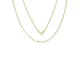 Collierkettchen Firetti "Schmuck Geschenk Gold 375 Halsschmuck Halskette Goldkette Ankerkette" Halsketten Gr. 45, Gelbgold 375, Breite: 2,2 mm, gelb (gelbgoldfarben) Damen Colliers