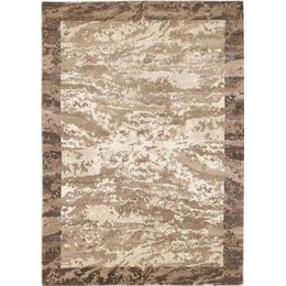 Teppich OCI DIE TEPPICHMARKE "Award Siri" Teppiche Gr. B/L: 170 cm x 240 cm, 15 mm, 1 St., beige (natur) Schurwollteppiche