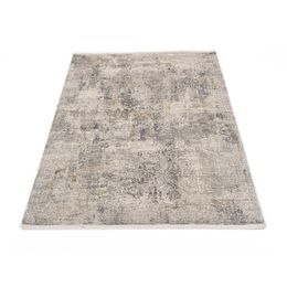Teppich OCI DIE TEPPICHMARKE "BESTSELLER CAVA" Teppiche Gr. B/L: 80 cm x 150 cm, 8 mm, 1 St., grau Orientalische Muster