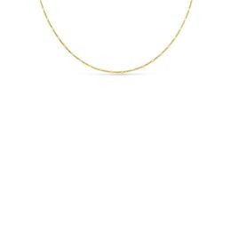 Collierkettchen Firetti "Schmuck Geschenk Gold 333 Halsschmuck Halskette Goldkette Figarokette" Halsketten Gr. 45, Gelbgold 585, Breite: 1,5 mm, gelb (gelbgoldfarben) Damen Colliers