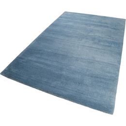Teppich Esprit "Loft" Teppiche Gr. B/L: 200 cm x 290 cm, 20 mm, 1 St., blau (graublau) Esszimmerteppiche