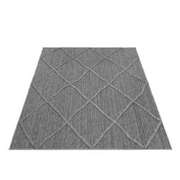 Outdoorteppich Ayyildiz Teppiche "PATARA 4952" Teppiche Gr. B/L: 160 cm x 230 cm, 8 mm, 1 St., grau (grey) Esszimmerteppiche