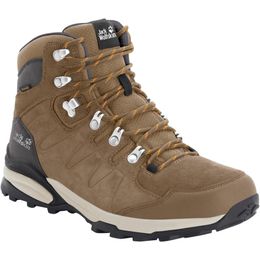 Wanderschuh Jack Wolfskin "REFUGIO TEXAPORE MID W" Gr. 39, braun Schuhe Damen