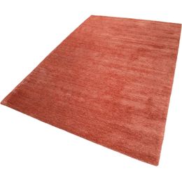 Teppich Esprit "Loft" Teppiche Gr. B/L: 130 cm x 190 cm, 20 mm, 1 St., rot (rotbraun) Esszimmerteppiche
