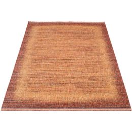 Teppich Musterring "MEMPHIS" Teppiche Gr. B/L: 160 cm x 230 cm, 8 mm, 1 St., rosegold (kupfer) Esszimmerteppiche