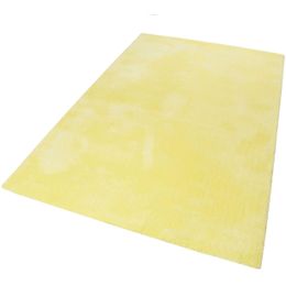 Hochflor-Teppich Esprit "Relaxx" Teppiche Gr. B/L: 130 cm x 190 cm, 25 mm, 1 St., gelb Esszimmerteppiche