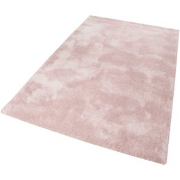Hochflor-Teppich Esprit "Relaxx" Teppiche Gr. B/L: 120 cm x 170 cm, 25 mm, 1 St., rosa Esszimmerteppiche
