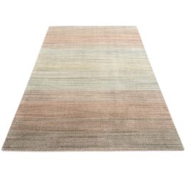 Teppich OCI DIE TEPPICHMARKE "Ecoline" Teppiche Gr. B/L: 70 cm x 140 cm, 7 mm, 1 St., grau (anthrazit) Esszimmerteppiche