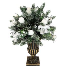 LED Baum I.GE.A. "Künstlicher Weihnachtsbaum, Weihnachtsdeko, Kunstbaum" Lampen Gr. Ø 70 cm Höhe: 75 cm, weiß Dekofiguren