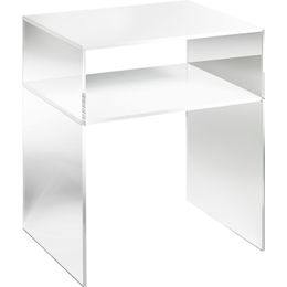 Konsolentisch Places of Style "Remus" Tische Gr. B: 50 cm, weiß (klar, weiß) Konsolentische Telefontische