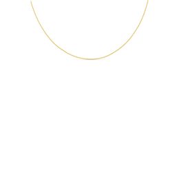 Collierkettchen Firetti "Schmuck Geschenk Gold 750 Halsschmuck Halskette Goldkette Rundanker" Halsketten Gr. 50, Gelbgold 585, Breite: 1,1 mm, gelb (gelbgoldfarben> <gelbgoldfarben) Damen Colliers
