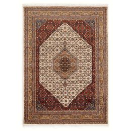 Orientteppich OCI DIE TEPPICHMARKE "Himla Bidjar" Teppiche Gr. B/L: 60 cm x 90 cm, 20 mm, 1 St., beige (creme, beige) Orientalische Muster