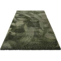 Hochflor-Teppich Esprit "YOGI" Teppiche Gr. B/L: 200 cm x 290 cm, 50 mm, 1 St., grün Esszimmerteppiche