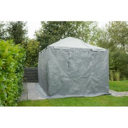 Winterabdeckung für Pavillon 10x12 grau Polyester - Sojag