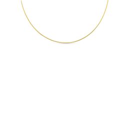 Collierkettchen Firetti "Schmuck Geschenk Gold 333 Halsschmuck Halskette Goldkette Tondakette" Halsketten Gr. 42, Gelbgold 333, Breite: 1 mm, gelb (gelbgoldfarben) Damen Colliers