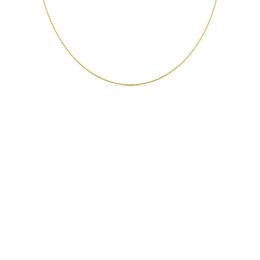Collierkettchen Firetti "Schmuck Geschenk Gold 333 Halsschmuck Halskette Goldkette Schlangen" Halsketten Gr. 45, Gelbgold 585, Breite: 0,9 mm, gelb (gelbgoldfarben) Damen Colliers