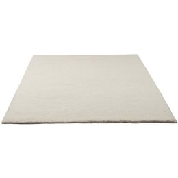 Wollteppich Home Affaire "Mohan" Teppiche Gr. B/L: 250 cm x 300 cm, 25 mm, 1 St., beige (natur weiß) Schurwollteppiche