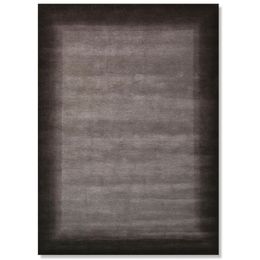 Wollteppich OCI DIE TEPPICHMARKE "Vinciano Tami" Teppiche Gr. B/L: 200 cm x 300 cm, 8 mm, 1 St., grau (dunkelgrau) Schurwollteppiche